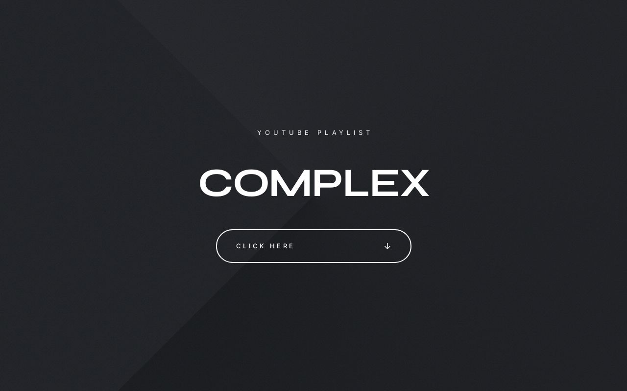 Complex Youtube Playlist